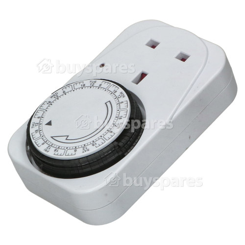 Wellco 7 Day Plug-in Segment Timer - UK Plug | BuySpares