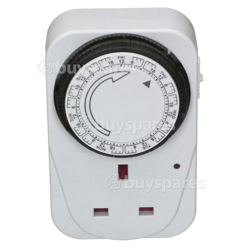 Wellco 7 Day Plug-in Segment Timer - UK Plug | BuySpares