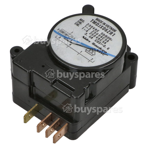 Defrost Timer : Nidec Sankyo TMDJX06ZR1 230VAC 3. 6A. Part Number ...