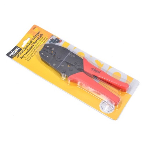 Rolson Rolson Ratchet Crimper Tool - For Insulated Terminals. Part ...
