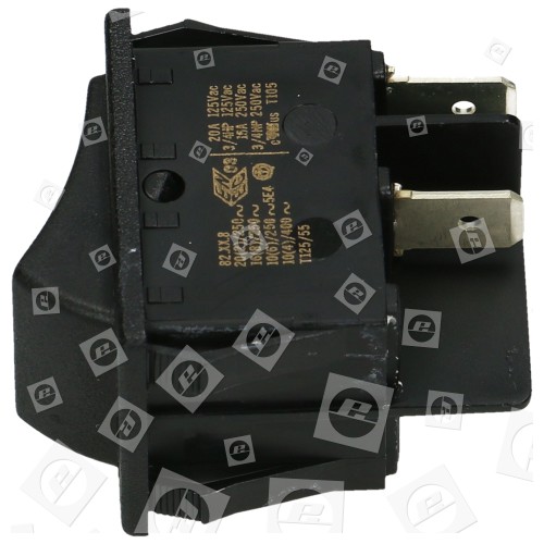 Karcher Vacuum Cleaner Black Rocker Switch. Part Number 66301560. | eSpares