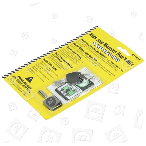 Flymo Aufsitzmäher-Zündschlüssel. Artikelnummer 532411935 ...