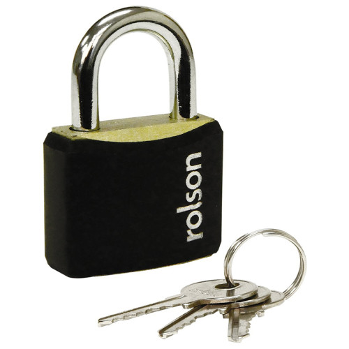 Rolson Rolson 30mm Steel Padlock. Part Number 66403. | eSpares