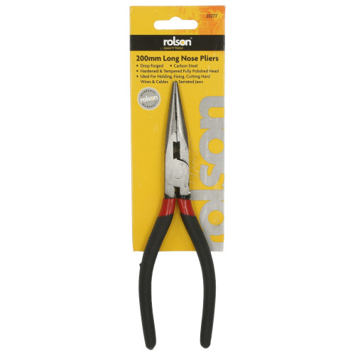 Rolson Rolson 200mm Long Nose Pliers. Part Number 20277. | eSpares