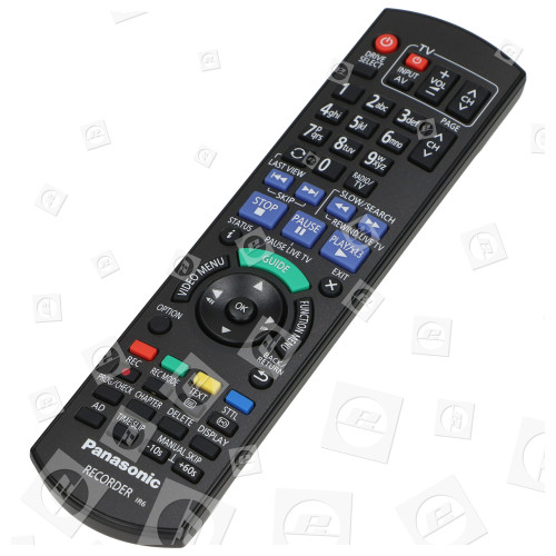 Panasonic N2QAYB001059 DVD Recorder Remote Control. Part Number ...
