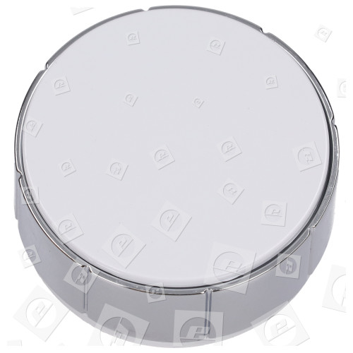 Beko Washing Machine Control Knob - Silver/White | eSpares