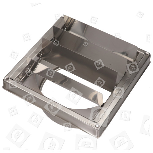 Sortie Murale 150mm Avec Clapets Anti-gravité - Acier Inoxydable | eSpares