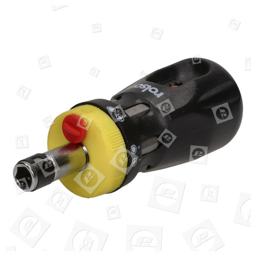 Rolson Rolson Stubby Ratchet Screwdriver Set | eSpares
