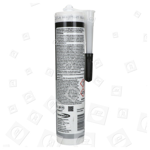 Bond-It Bond It HT30 Black Oven Heat Resistant Silicone Sealant - 310ml ...