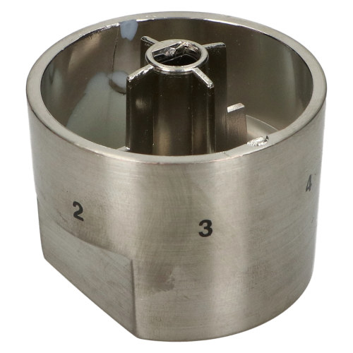 Hob Control Knob - Stainless Steel. Part Number KNB2232. | eSpares