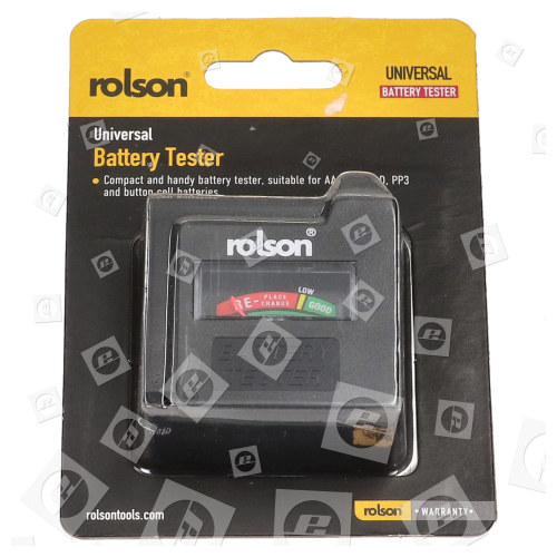 Rolson Universal Battery Tester. Part Number 28100. | eSpares