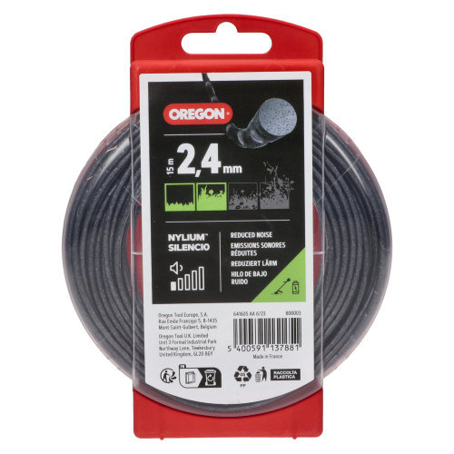 Nylium Silencio Trimmer Line Hanger - 2.4mm X 87m | eSpares