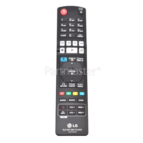 LG Remote Control | www.partmaster.co.uk