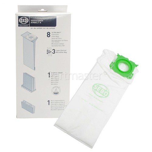 Sebo C2 & C3 Series Cylinder Service Box - 6198ER | www.partmaster.co.uk