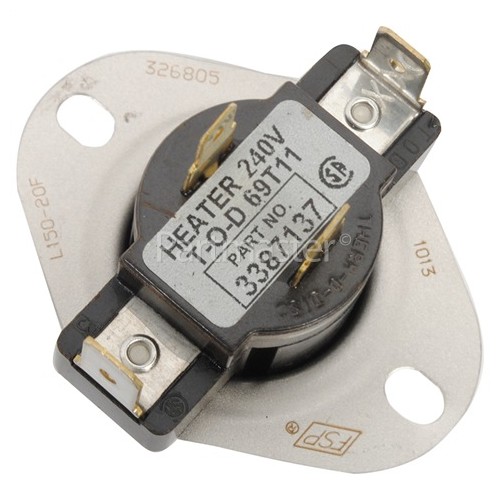 Maytag 3387137 Thermostat Internal Bias Tod | www.partmaster.co.uk