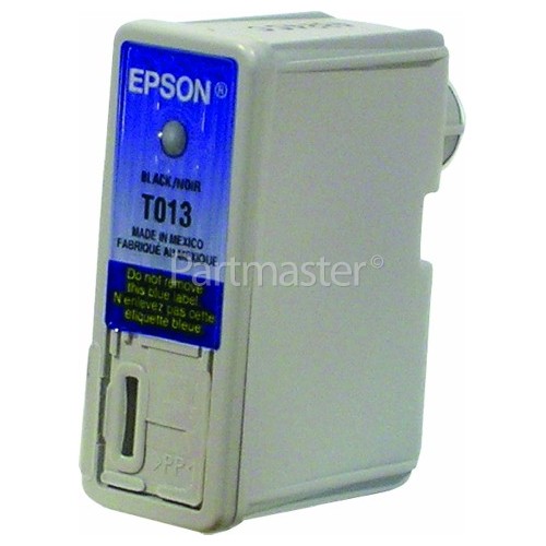 Epson Genuine T013 Black Ink Cartridge | www.partmaster.co.uk