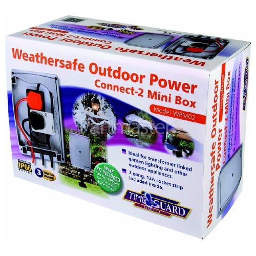Time Guard Weathersafe 2-Way IP66 Outdoor Power Box | www.partmaster.co.uk