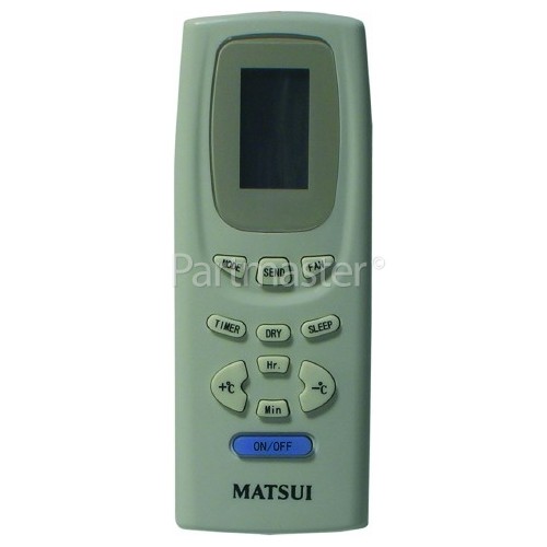 Matsui 30516002 Remote Control | www.partmaster.co.uk