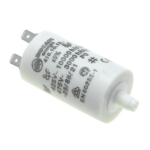 Hotpoint Capacitor 8UF | www.partmaster.co.uk