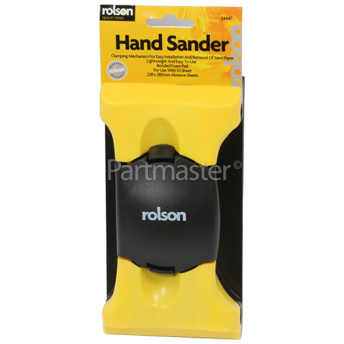 Rolson 1/3 Sheet Hand Sander | www.partmaster.co.uk