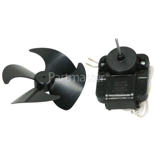 Fan Motor : F61-10 27-16 220v-240v 6w CL.B, | www.partmaster.co.uk