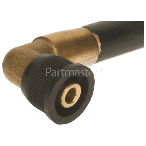 4ft Micropoint Gas Hose With Angled Connection | www.partmaster.co.uk