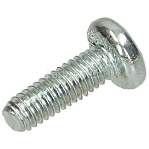 Screw (Circular-head M4x12 Spiral White) | www.partmaster.co.uk