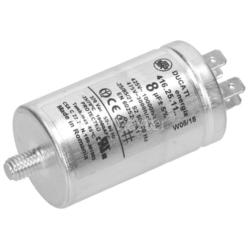8UF Capacitor | www.partmaster.co.uk