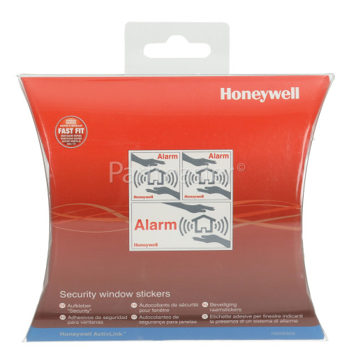 Honeywell HS3WS2S Security Window Stickers (Pack Of 6) | www.partmaster ...