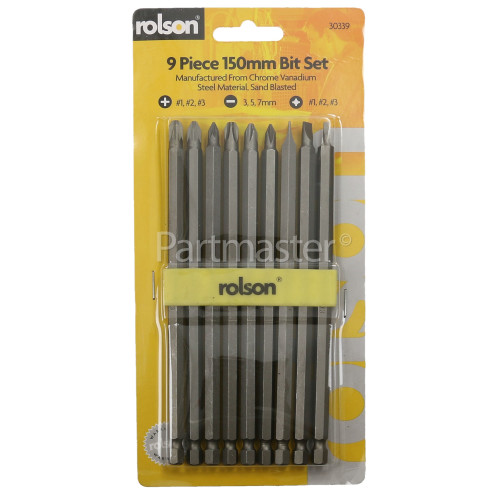 Rolson Power Bit Set | www.partmaster.co.uk