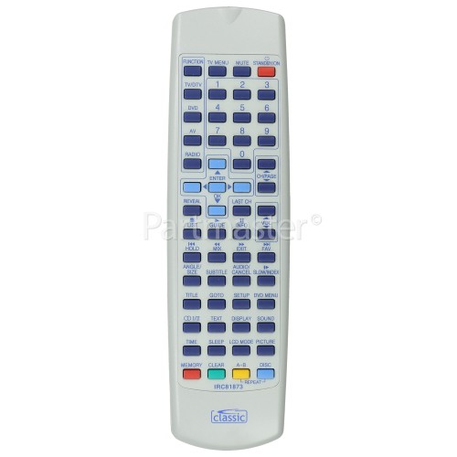 Classic Compatible TV Remote Control | www.partmaster.co.uk
