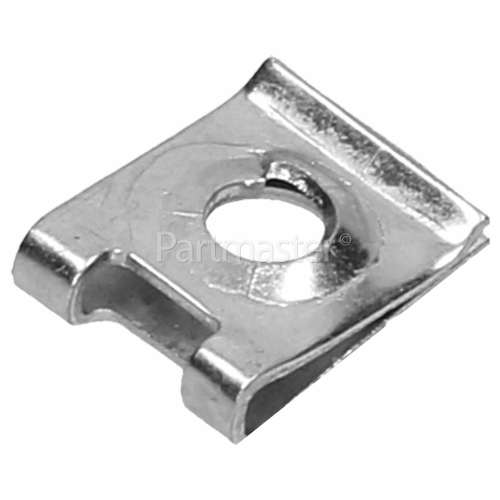 Enamelled Hob Fixing Clip. Part Number 37012990. | www.partmaster.co.uk