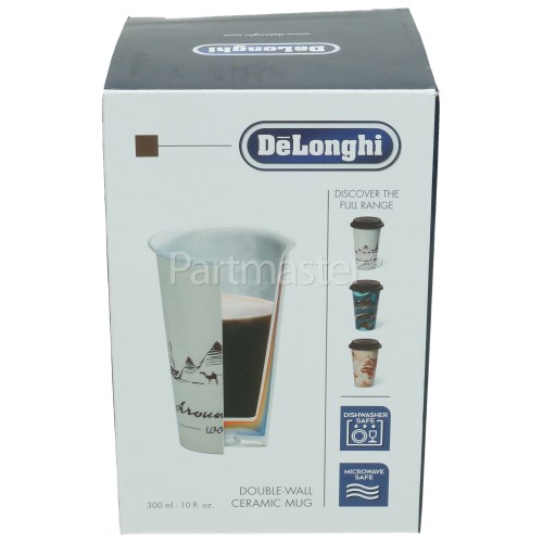 Delonghi Double Wall Ceramic Mug The Globetrotter Type Dlsc057 | www ...