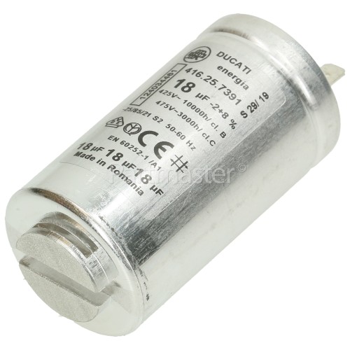 Electrolux Group Capacitor 18UF | www.partmaster.co.uk