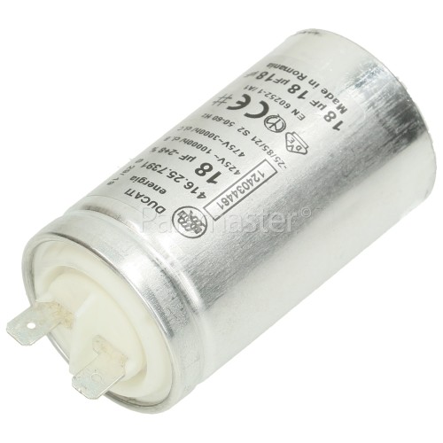 Electrolux Group Capacitor 18UF | www.partmaster.co.uk