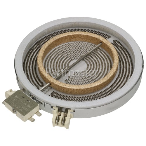 Rangemaster Large Ceramic Hob Hotplate Double Element - 1700W/700W EGO ...