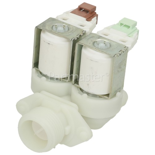 Cold Water Double Solenoid Inlet Valve : 180Deg. With Protected (push ...