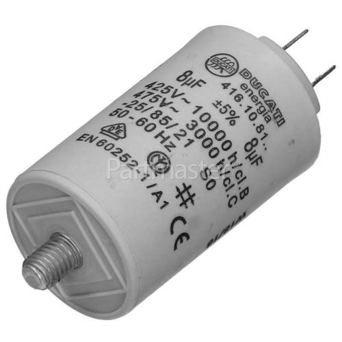 Capacitor 8UF | www.partmaster.co.uk