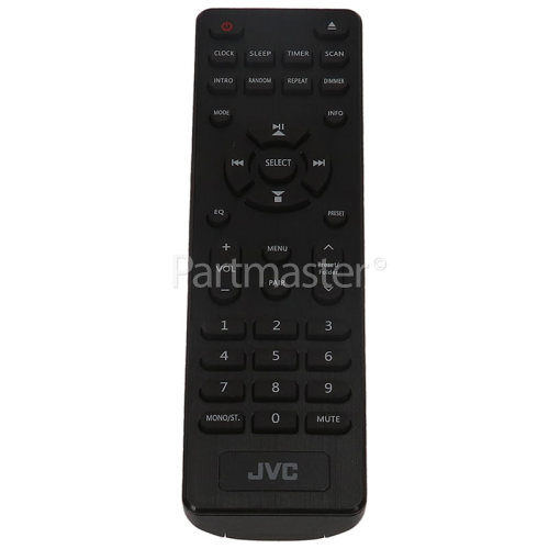 JVC Hi-Fi Remote Control. Part Number 349-975601-0100. | www.partmaster ...