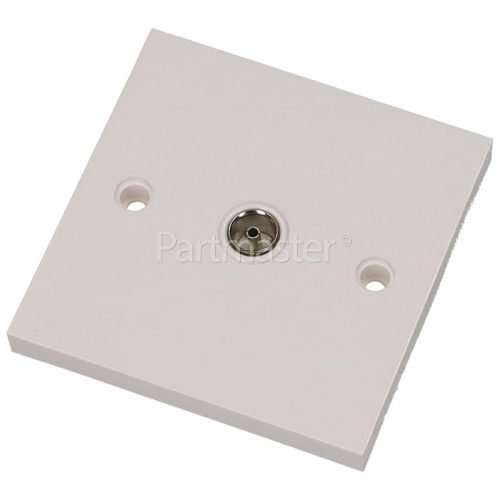Wellco Flush Mount TV Aerial Socket | www.partmaster.co.uk
