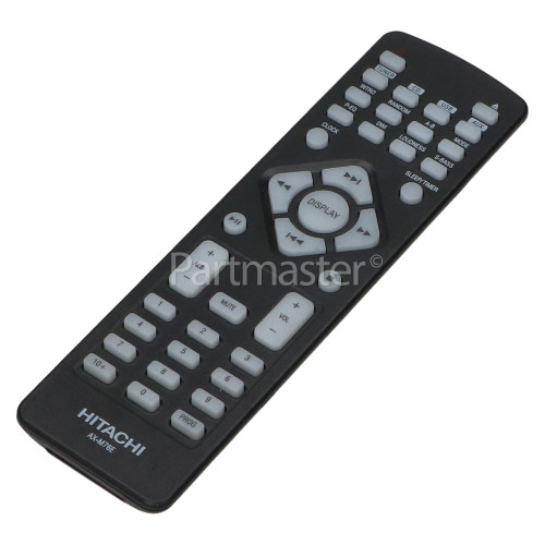 Hitachi AX-M76E Hi-Fi Remote Control. Part Number 09NRC50616A102. | www ...
