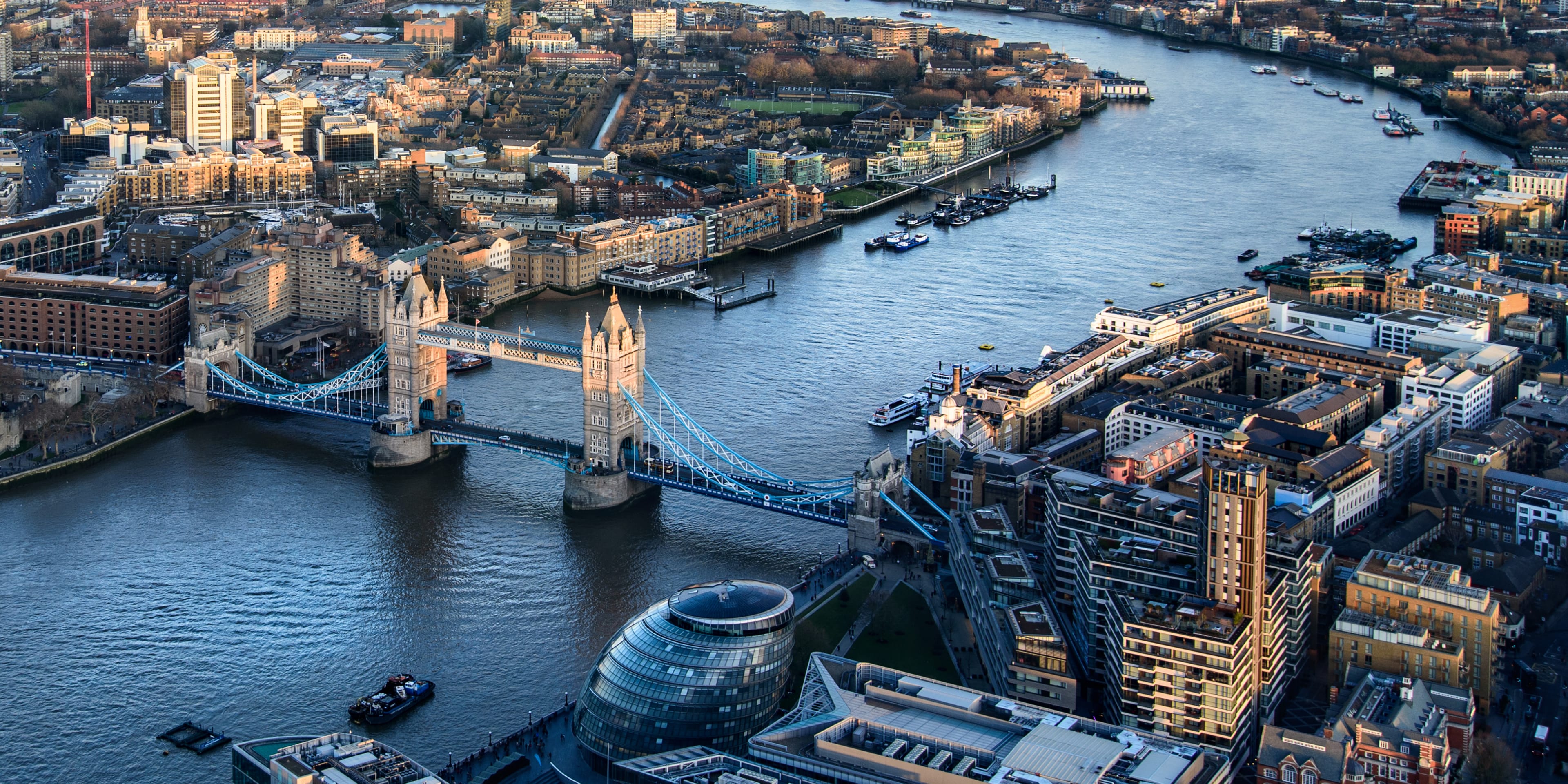 The river Thames, London