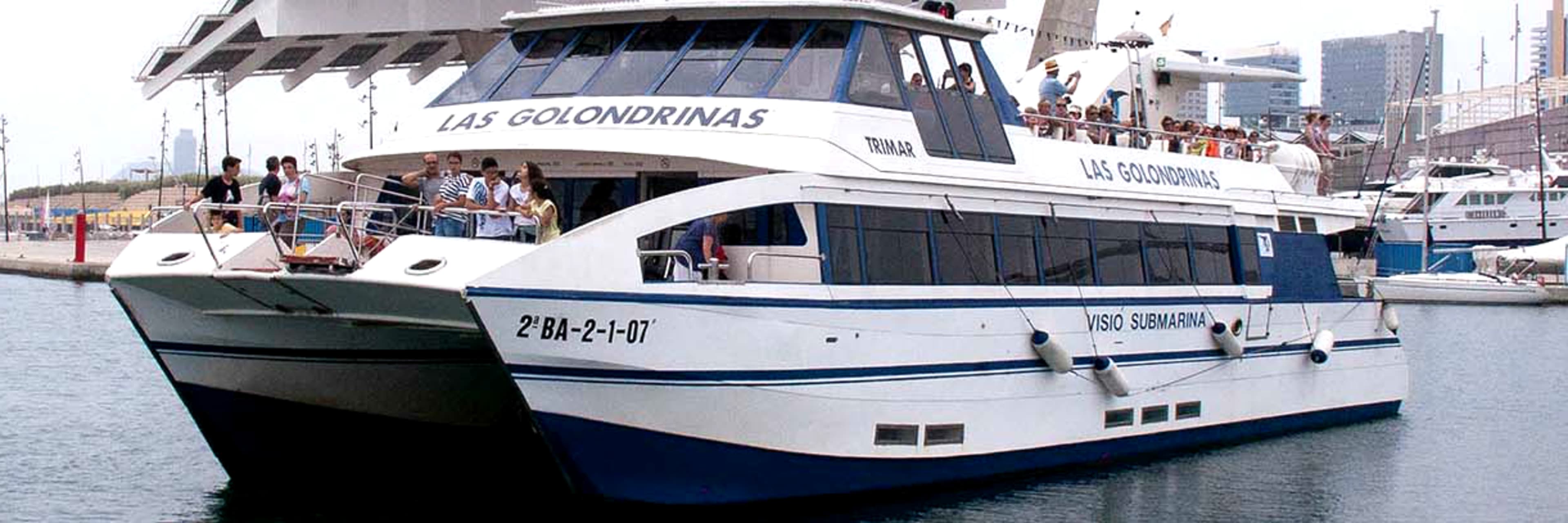 Las Golondrinas Boat Cruise | Save with a Go Barcelona pass | Admission ...
