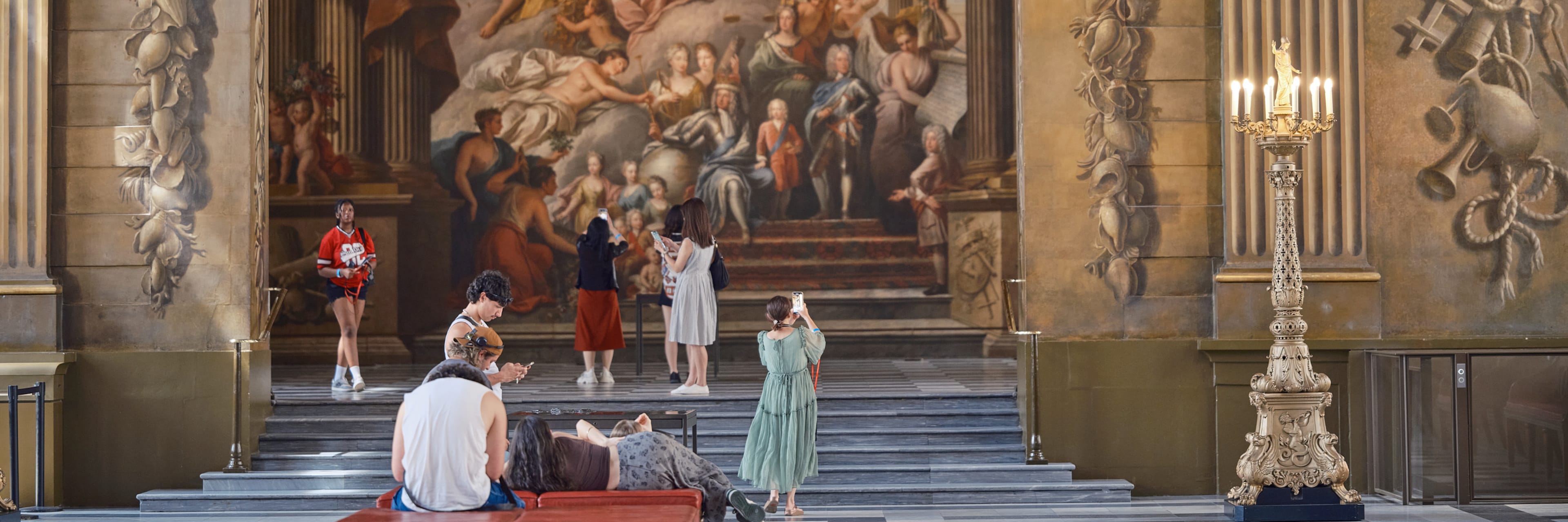 The Painted Hall at the Old Royal Naval College Greenwich | The London ...