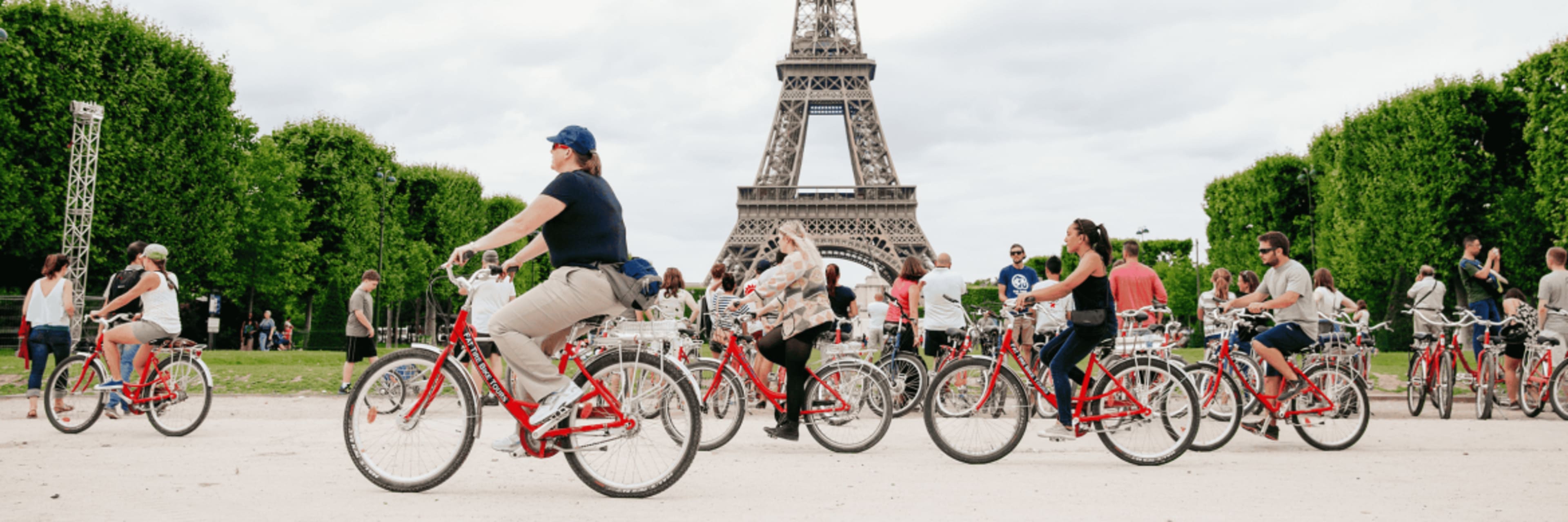 Visite à vélo des incontournables de Paris (anglais ou néerlandais)