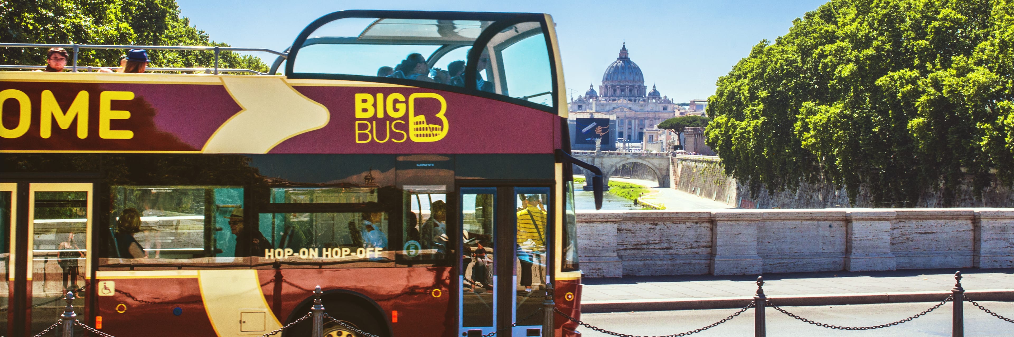 Big Bus Rome Hop-On Hop-Off 1-Day Discover Ticket | Go City®