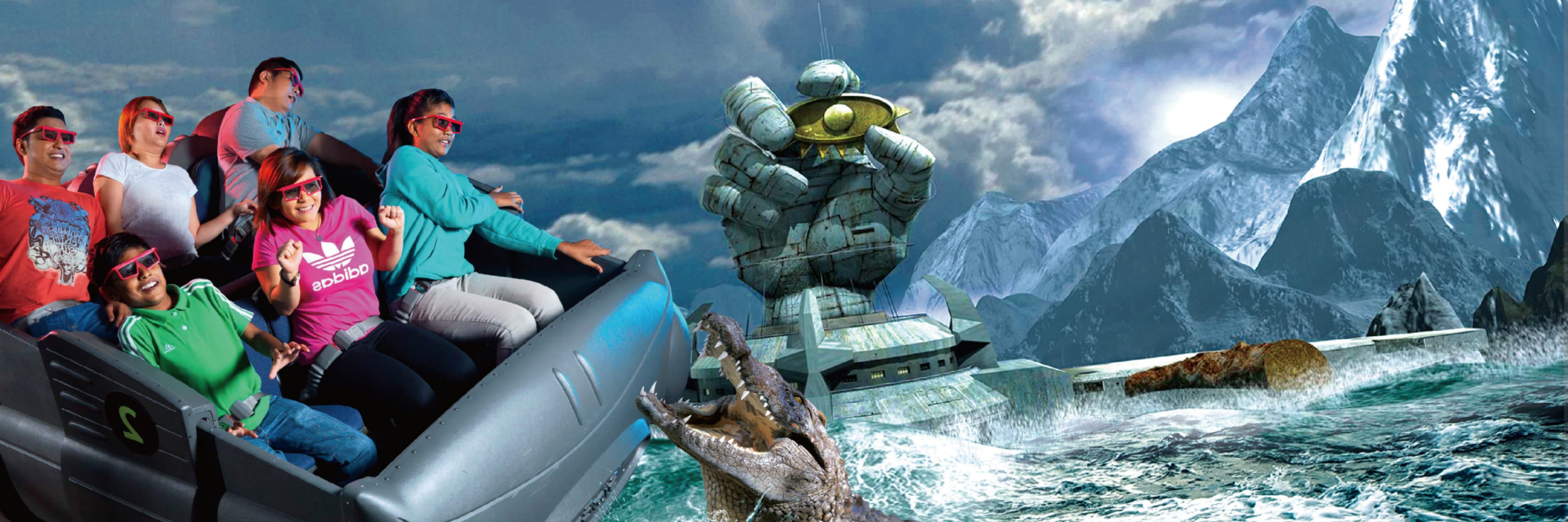 Sentosa 4D AdventureLand | Save With Go Singapore | Admission Included