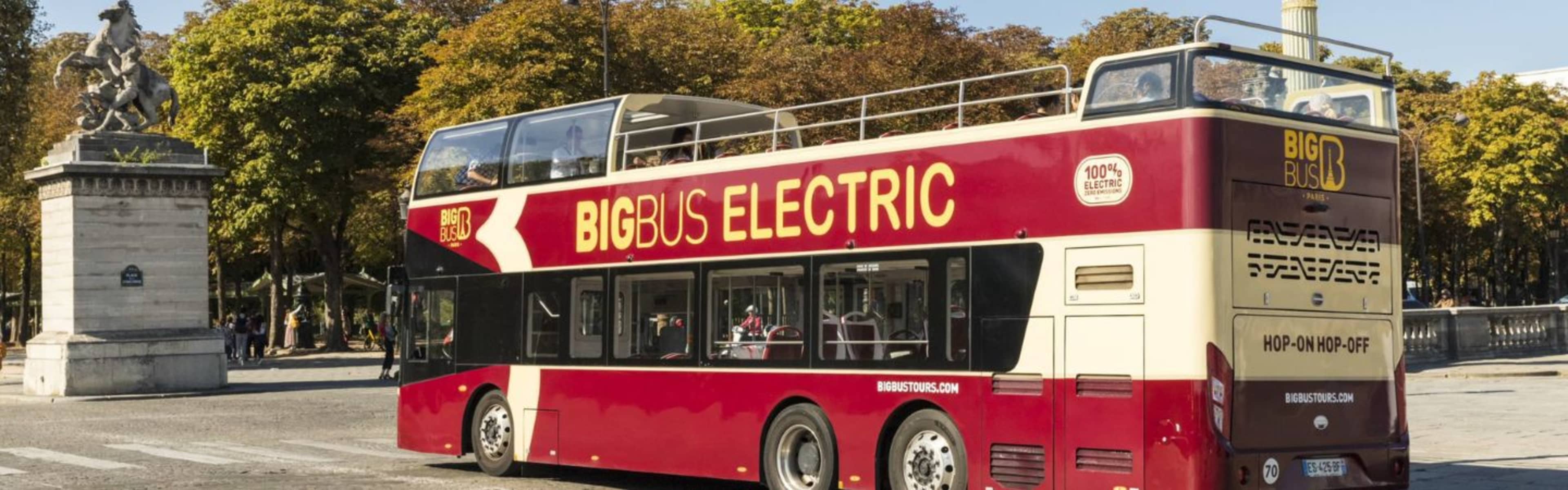Paris Hop-On Hop-Off Big Bus Tour | The Paris Pass®