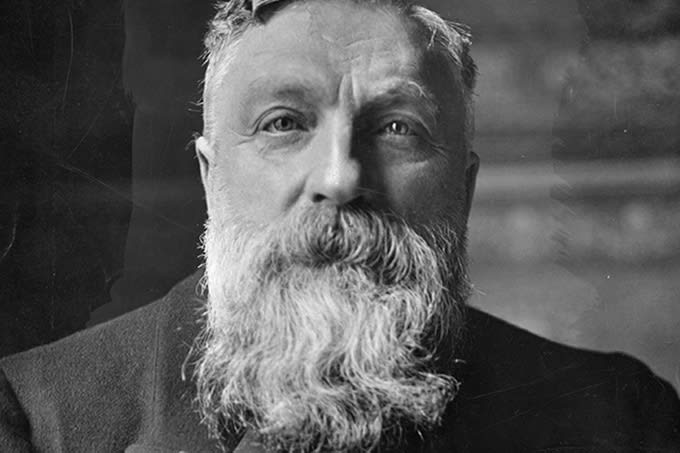 For a master sculptor, he actually had pretty bad eyesight.