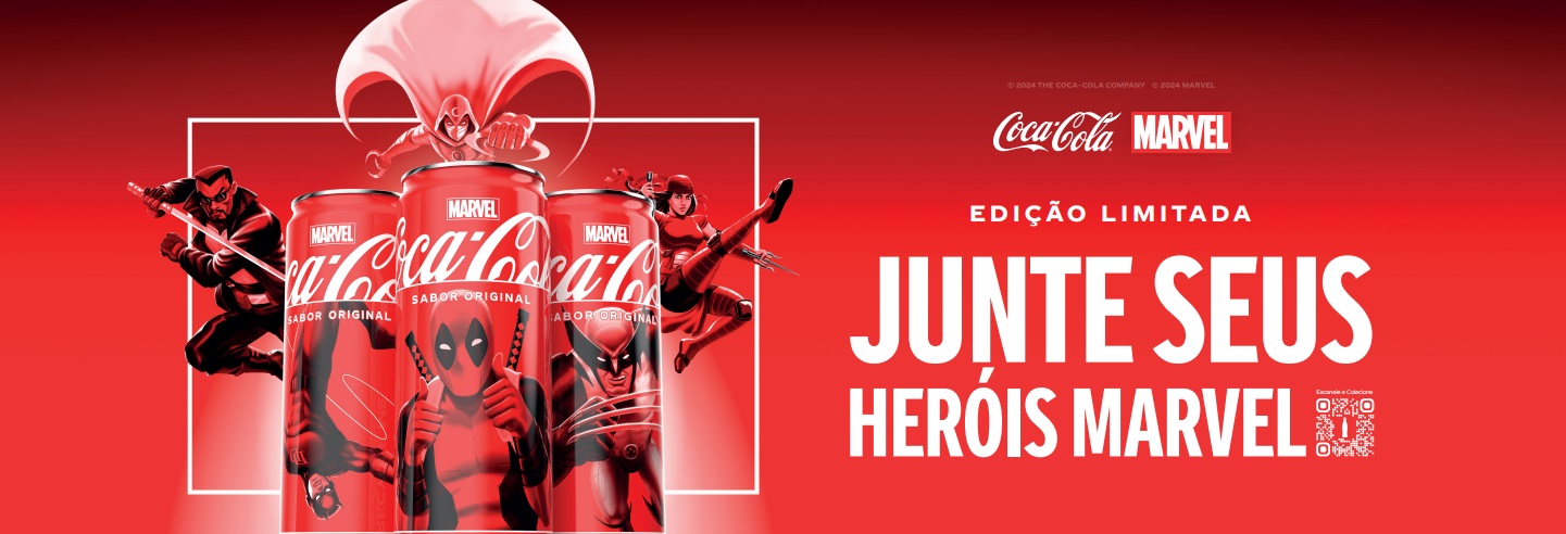 Coca-Cola e Marvel unem forças em uma colaboração dedicada aos fãs dos ...